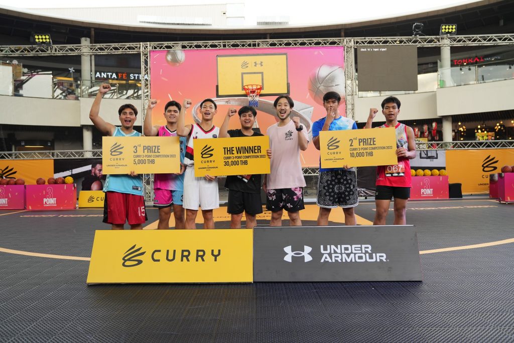 Under Armour 'Curry 3-Point Competition' การแข่งขันชู้ตบาสสามแต้ม ศึก ...